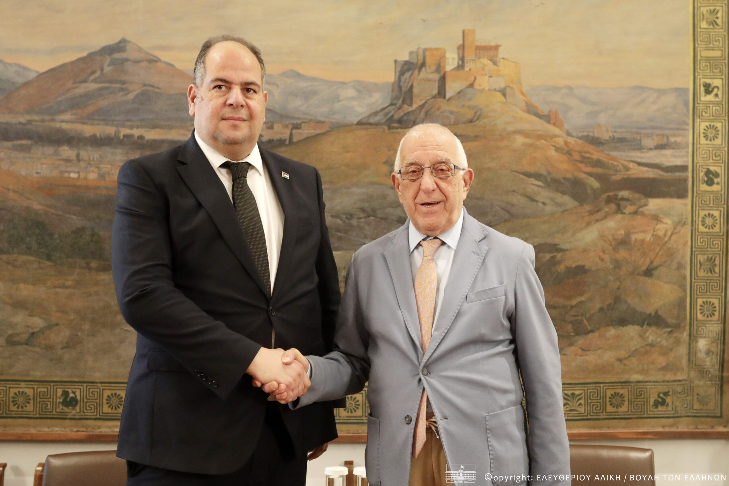 Συνάντηση του Προέδρου της Βουλής κ. Νικήτα Κακλαμάνη με τον Πρέσβη της ...